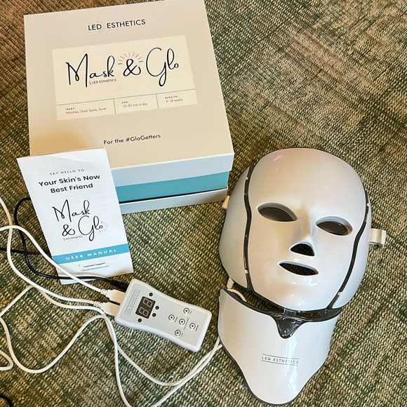 Skincare | Like New Glotech Led Mask By Led Esthetics | Poshmark